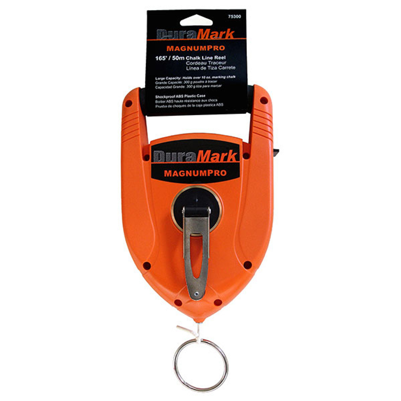 New DuraMark Magnum Pro Chalk Box Reel | 165'/50m | Orange Case ...