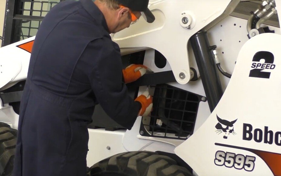 Replace Hydraulic Charge Filter On M-Series Loaders - KC Bobcat